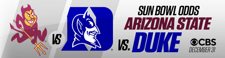 Sun Bowl Odds – Arizona State vs. Duke on CBS Dec 31