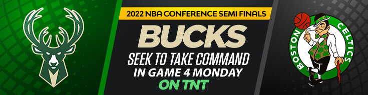 NBA Playoffs Second Round Celtics vs. Bucks Game 4 Odds (05/09/2022)