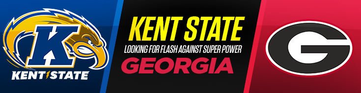NCAAF Betting Odds & Picks: Kent State vs. Georgia Bulldogs